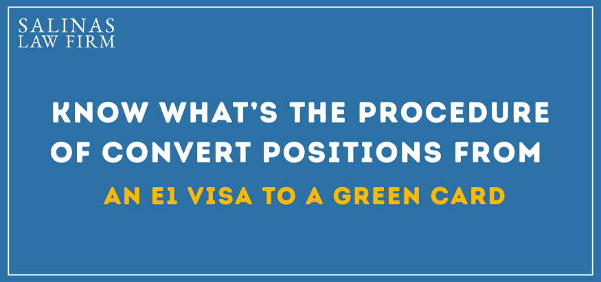 E1 Visa to Green Card Process | Immigration Attorney Help